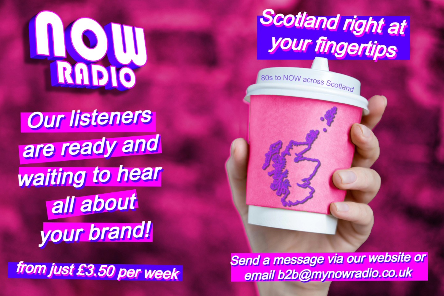 NOW Radio Advertise